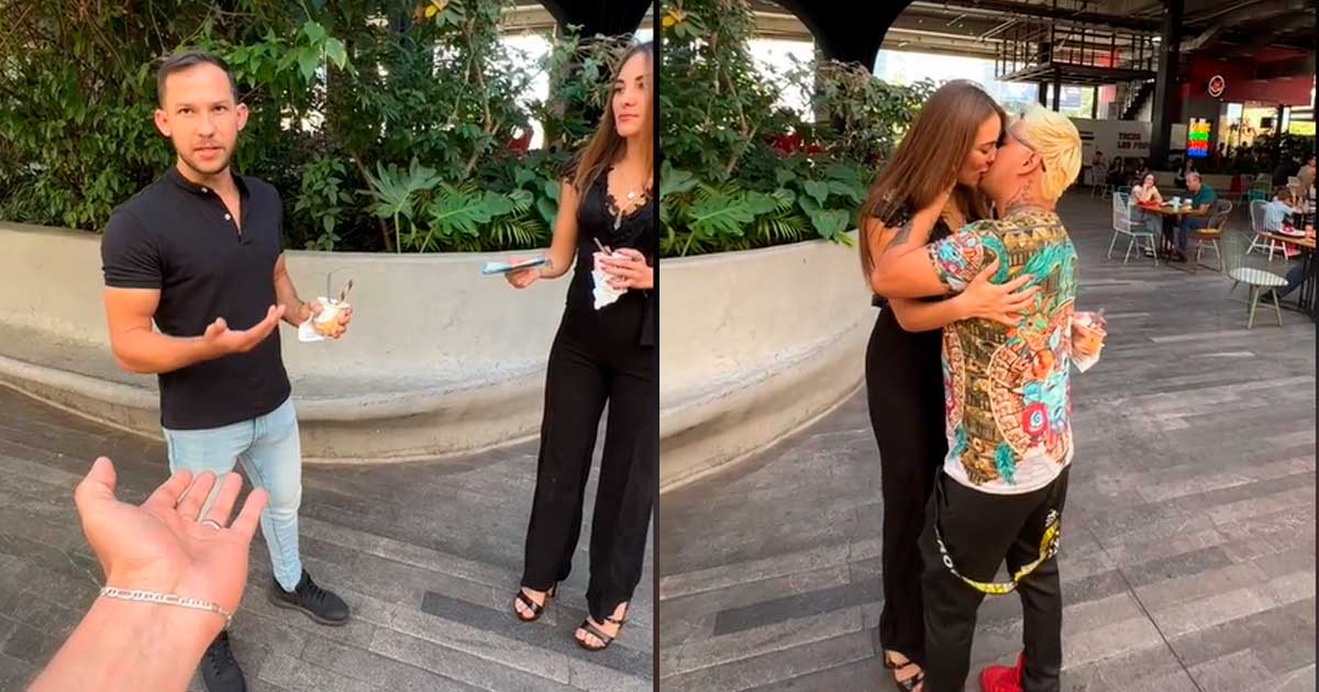 Permite que extraño bese a su novia por 5 mil pesos y luego la termina ...