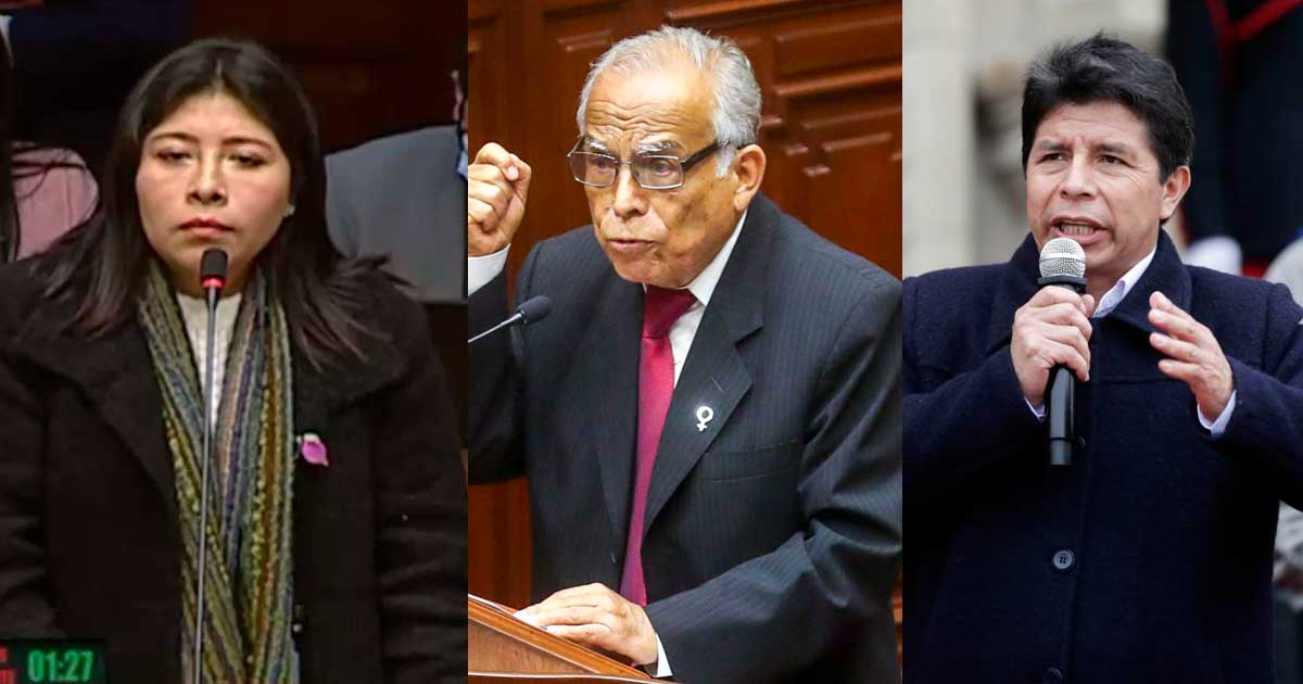 Pedro Castillo, Aníbal Torres y Betssy Chávez irán a juicio por el ...