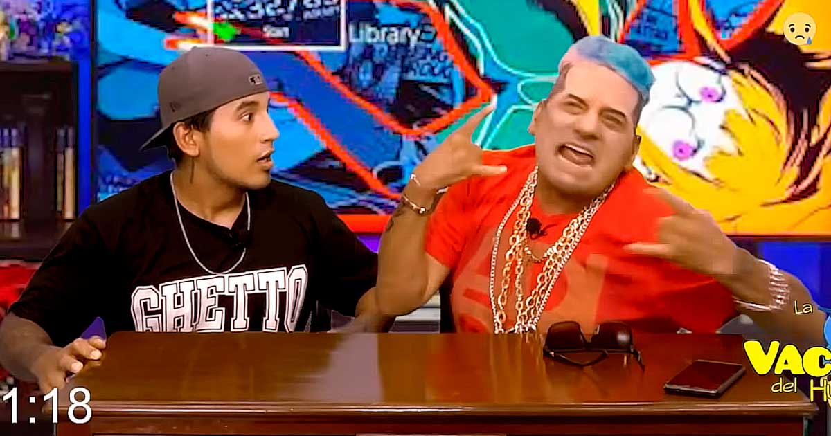 Carlos Álvarez imita a Makanaky y sufre convulsión al lanzar muchos ...