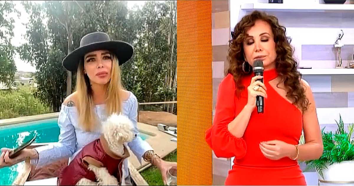 Angie Jibaja calla a Janet Barboza en fuerte discusión sobre drogas y ...