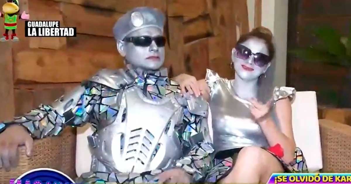 Robotín olvida a Karelys Molina y presenta a su nueva novia: la 'Robotina cajamarquina'