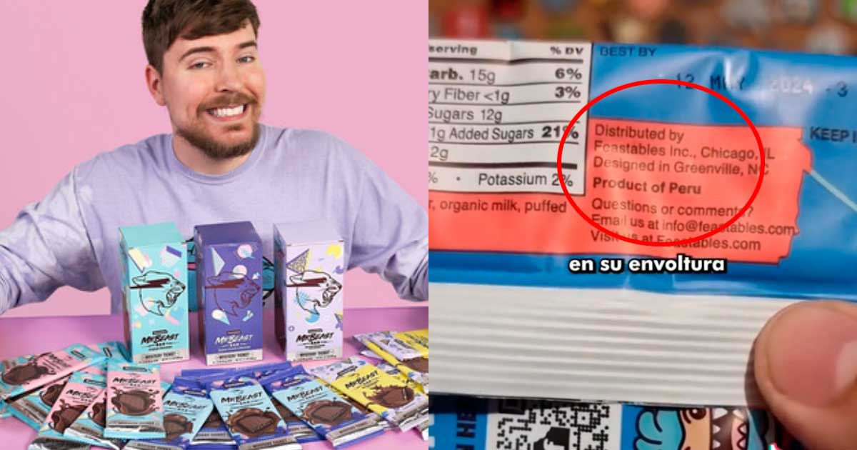¿Sabías que la marca de chocolates de Mr. Beast es producida en Perú ...