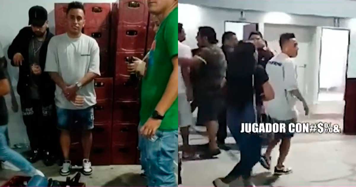 Christian Cueva se enfrentó a hincha que lo insultó por estar borracho ...