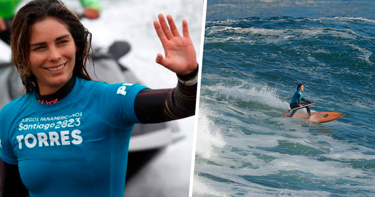 Vania Torres consigue la presea de bronce en SUP Surf en los XIX Juegos ...