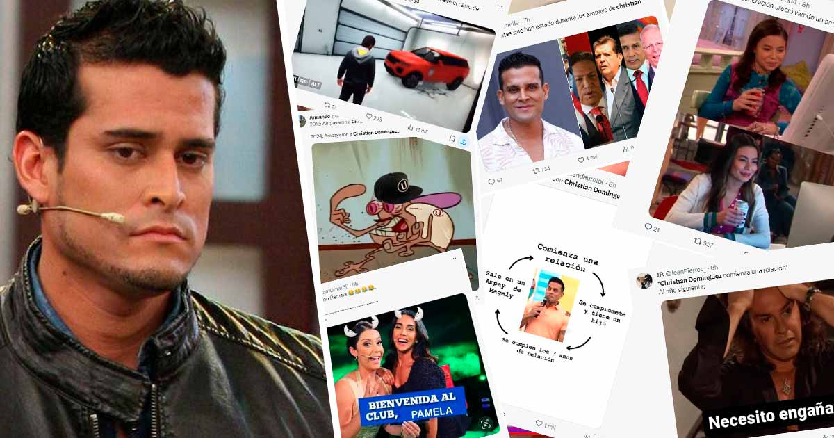 Estos son los divertidos memes tras el 'ampay' de Christian Domínguez ...