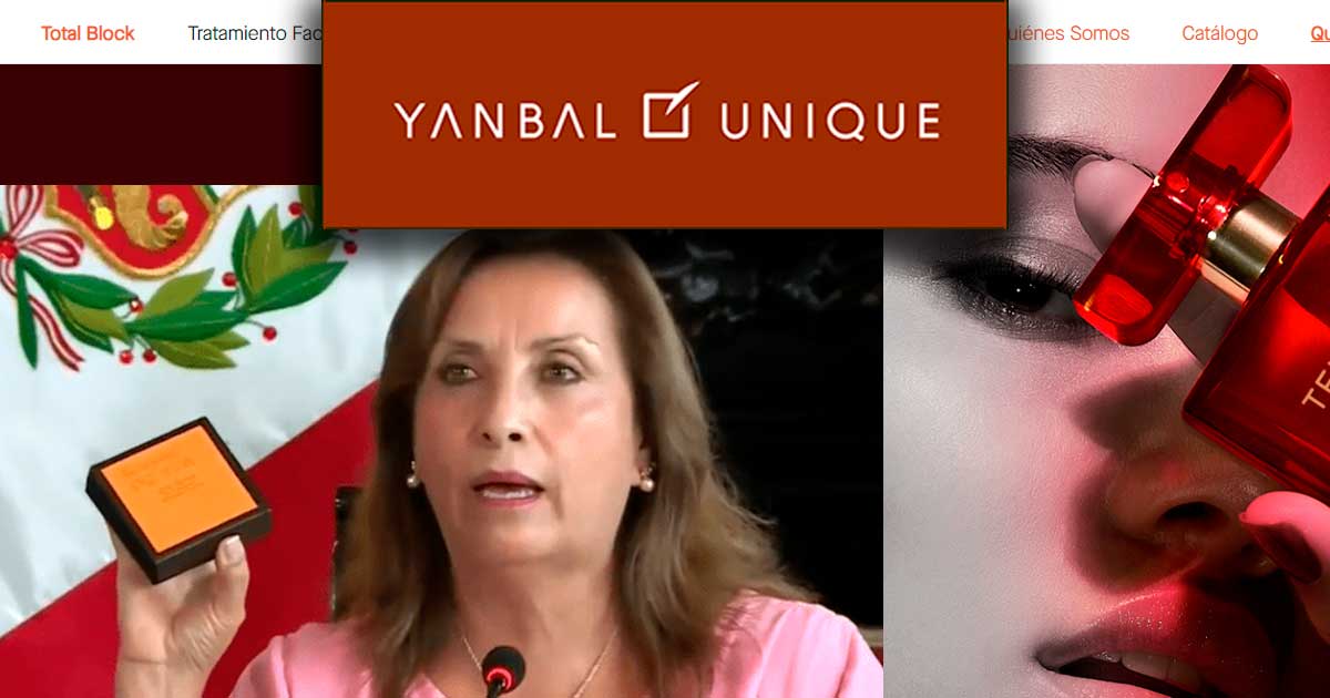 La publicación de Yanbal luego de que Dina Boluarte dijo que usa marca ...