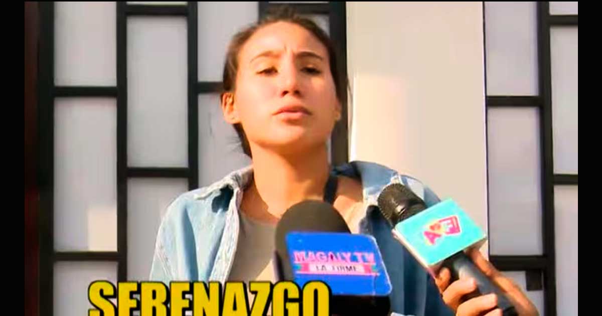 Samahara Lobatón enfrenta a la prensa y solicita intervención del ...